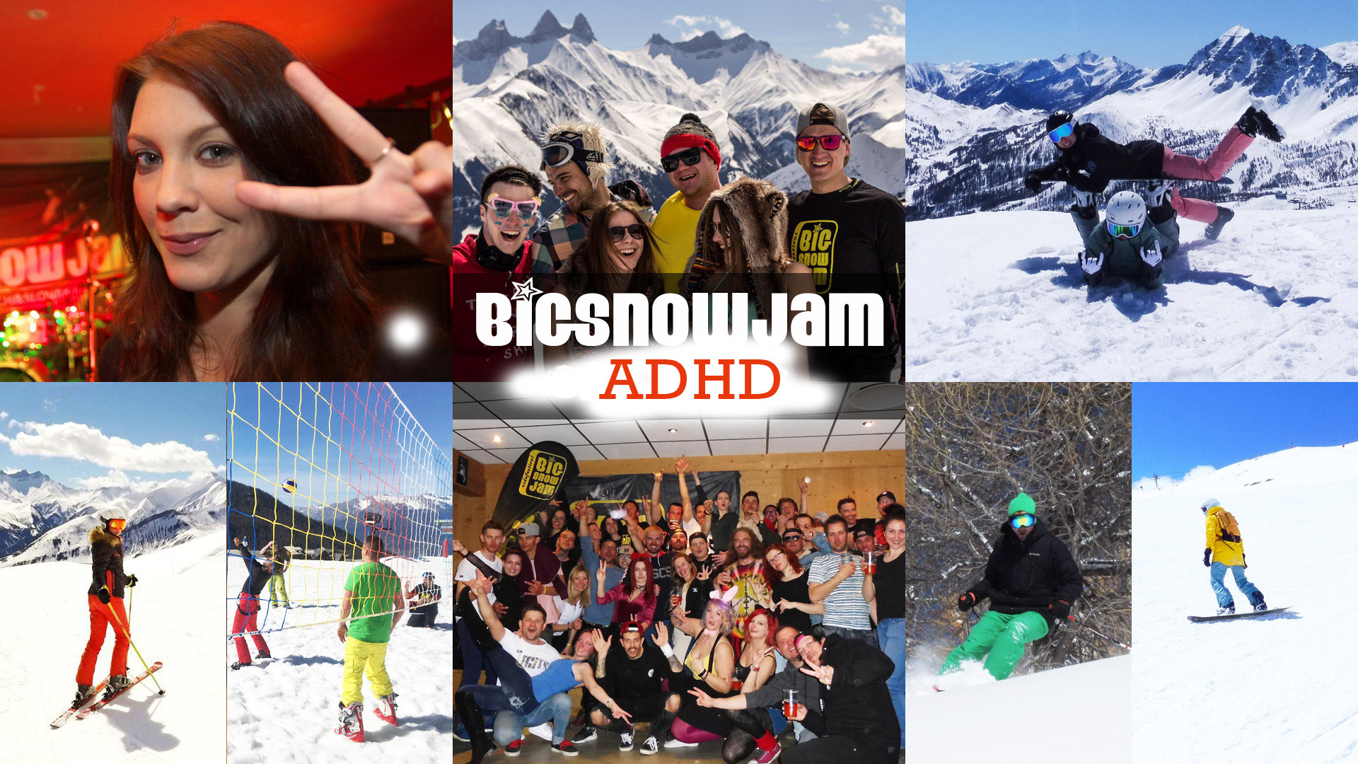Big Snow Jam ADHD - lyžování a snowboarding v Alpe d Huez